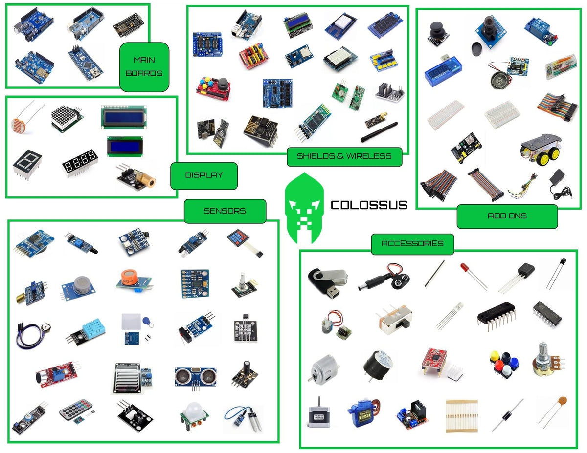 Earth's Biggest Starter Kit for Arduino - The Colossus – Goliath ...