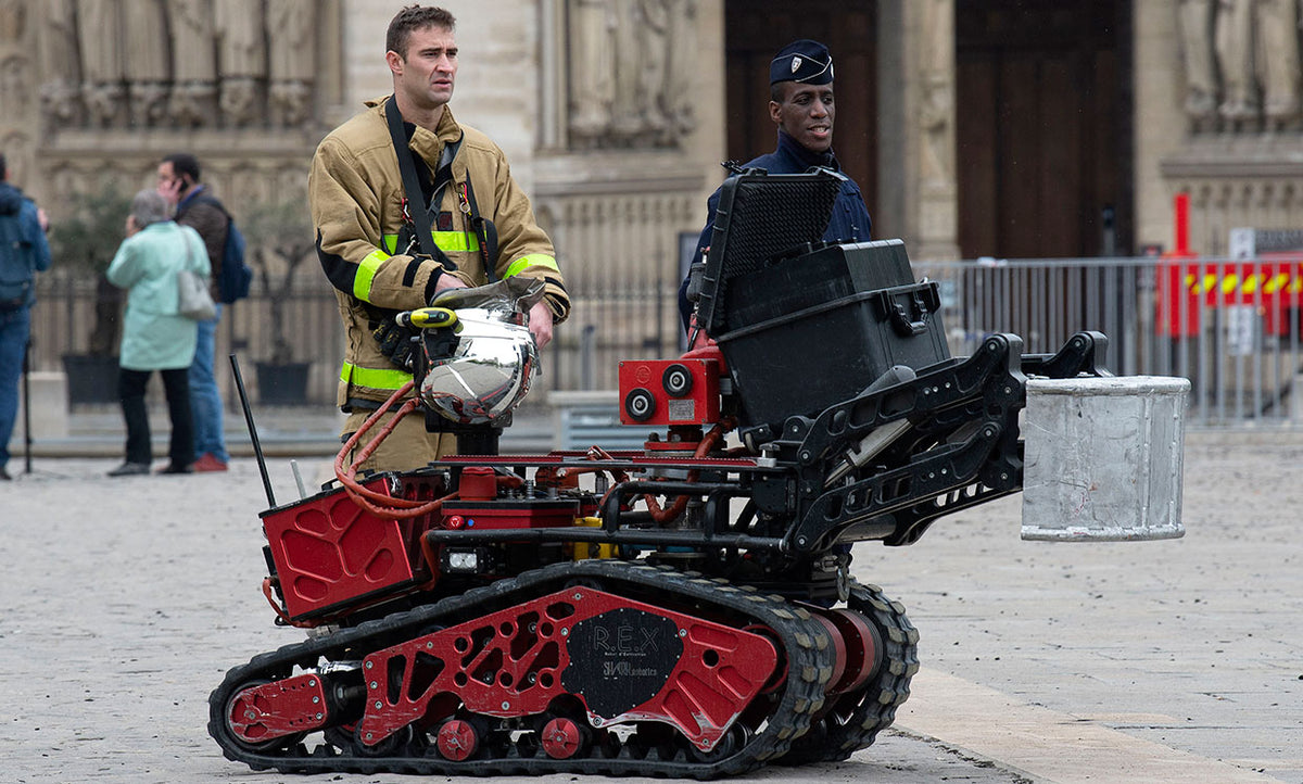 Firefighting robots going where no man can go. Literally. – Goliath ...