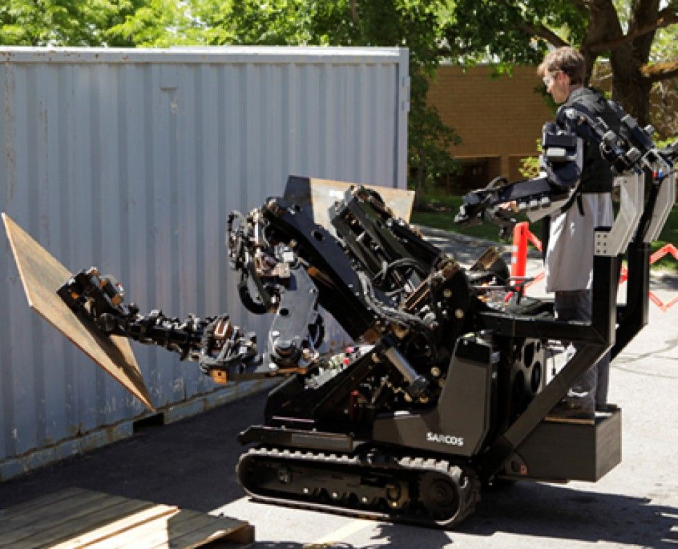 Making of the Superhuman with the SARCOS Guardian GT Industrial Robot ...