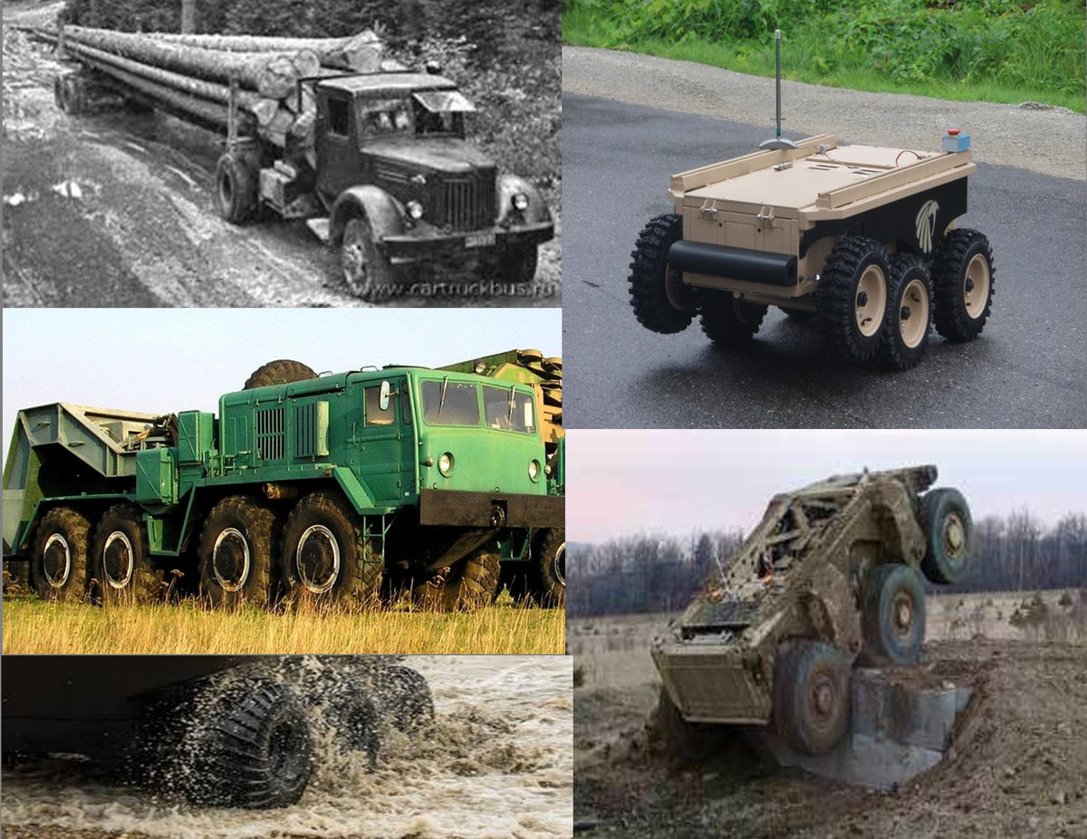 The pioneers of rough terrain vehicles at the Vehicle and Robotics Eng ...