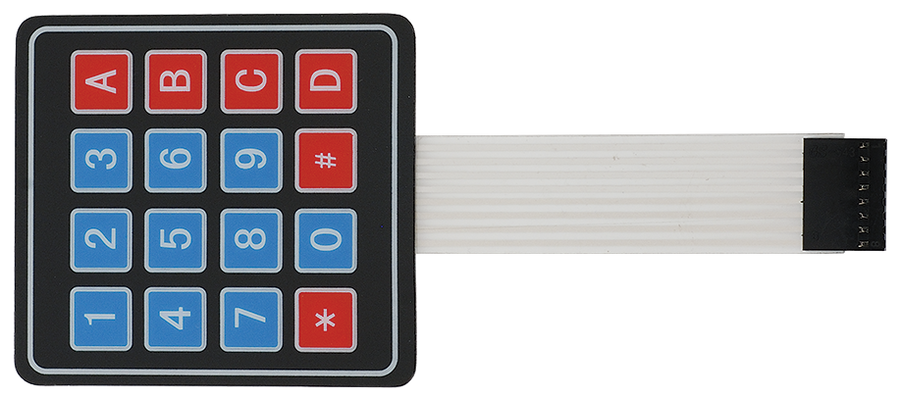 4x4 Keypad Touchpad Matrix for Arduino#N#– Goliath Automation & Robotics