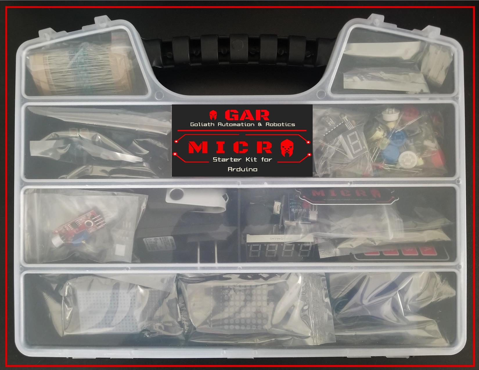 Gar Micro Starter Kit For Arduino Goliath Automation And Robotics