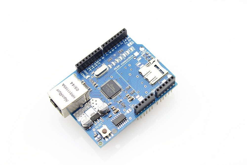 W5100 Ethernet Shield For Arduino Uno R3 Or Mega 2560 Goliath Automation And Robotics